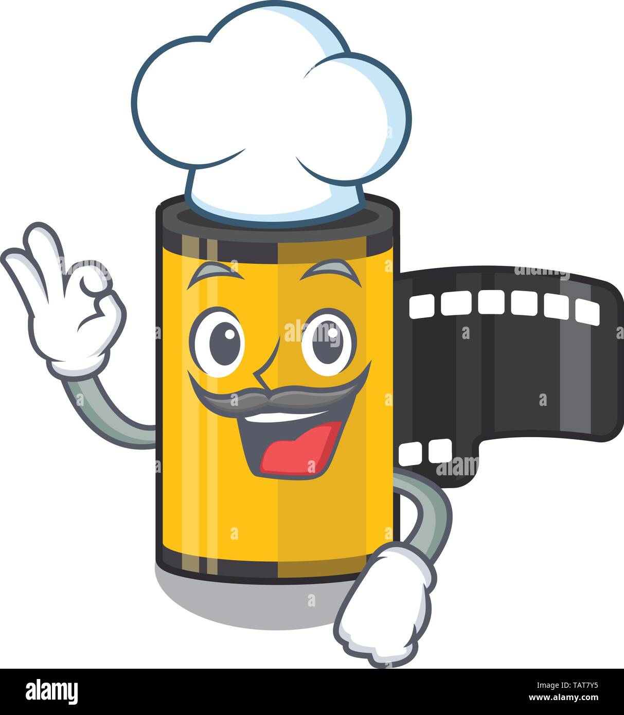 Chef film Stock Vector Images - Alamy