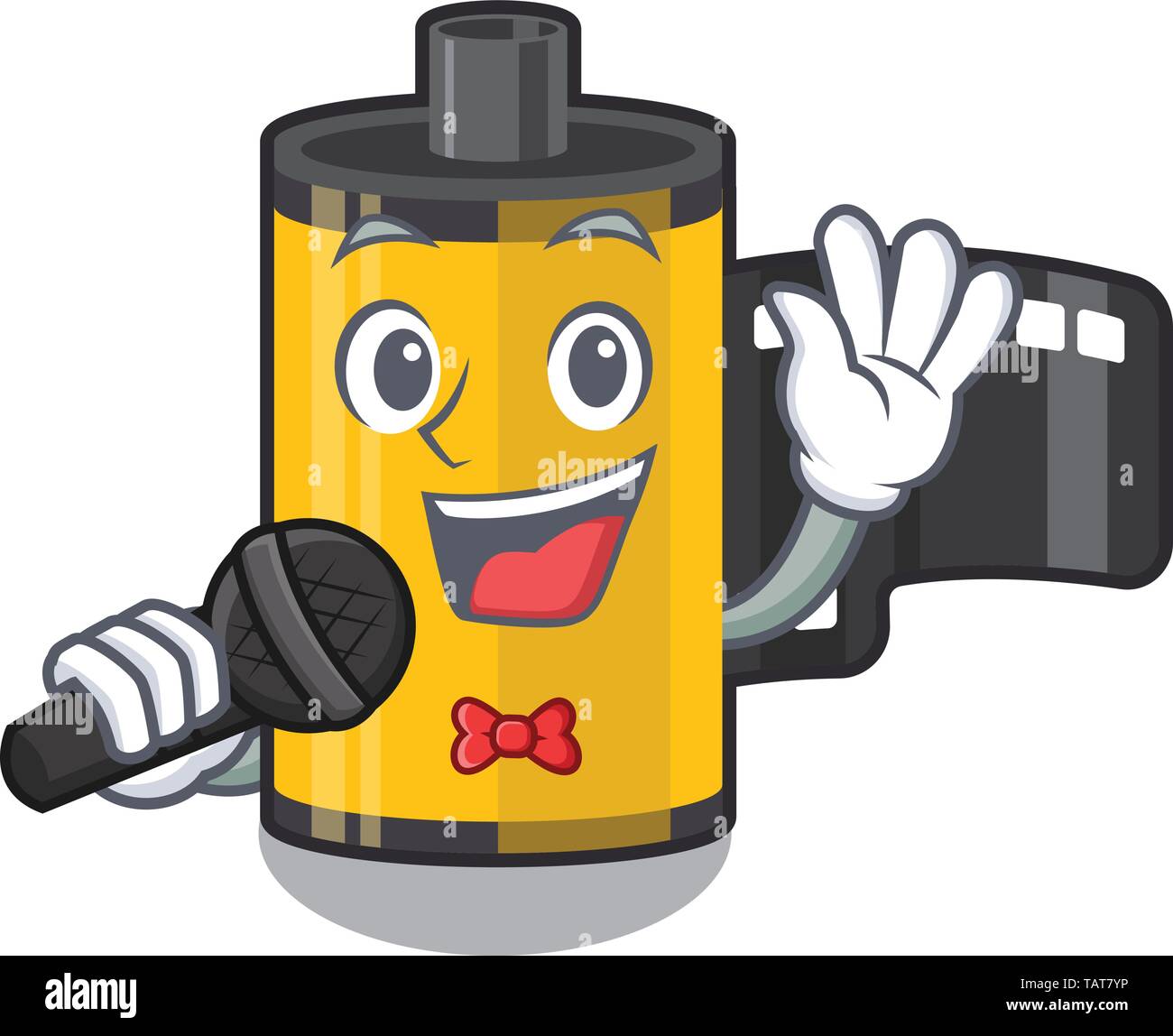 Sing film Stock Vector Images - Alamy