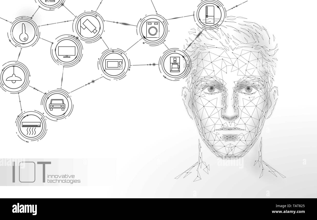 Abstract male face Stock Vector Images - Alamy