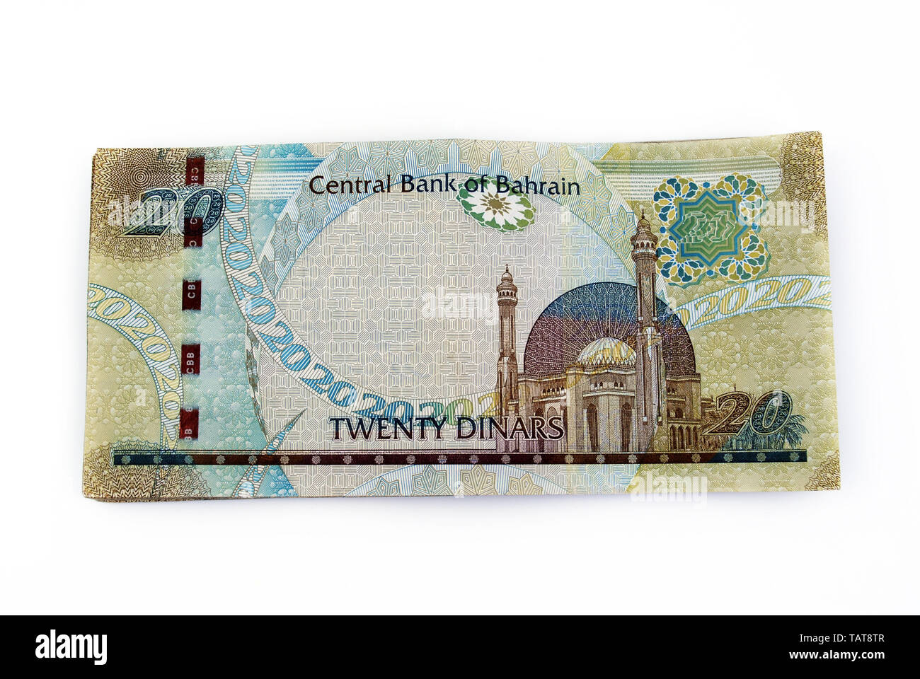 Kingdom of Bahrain currency Stock Photo - Alamy