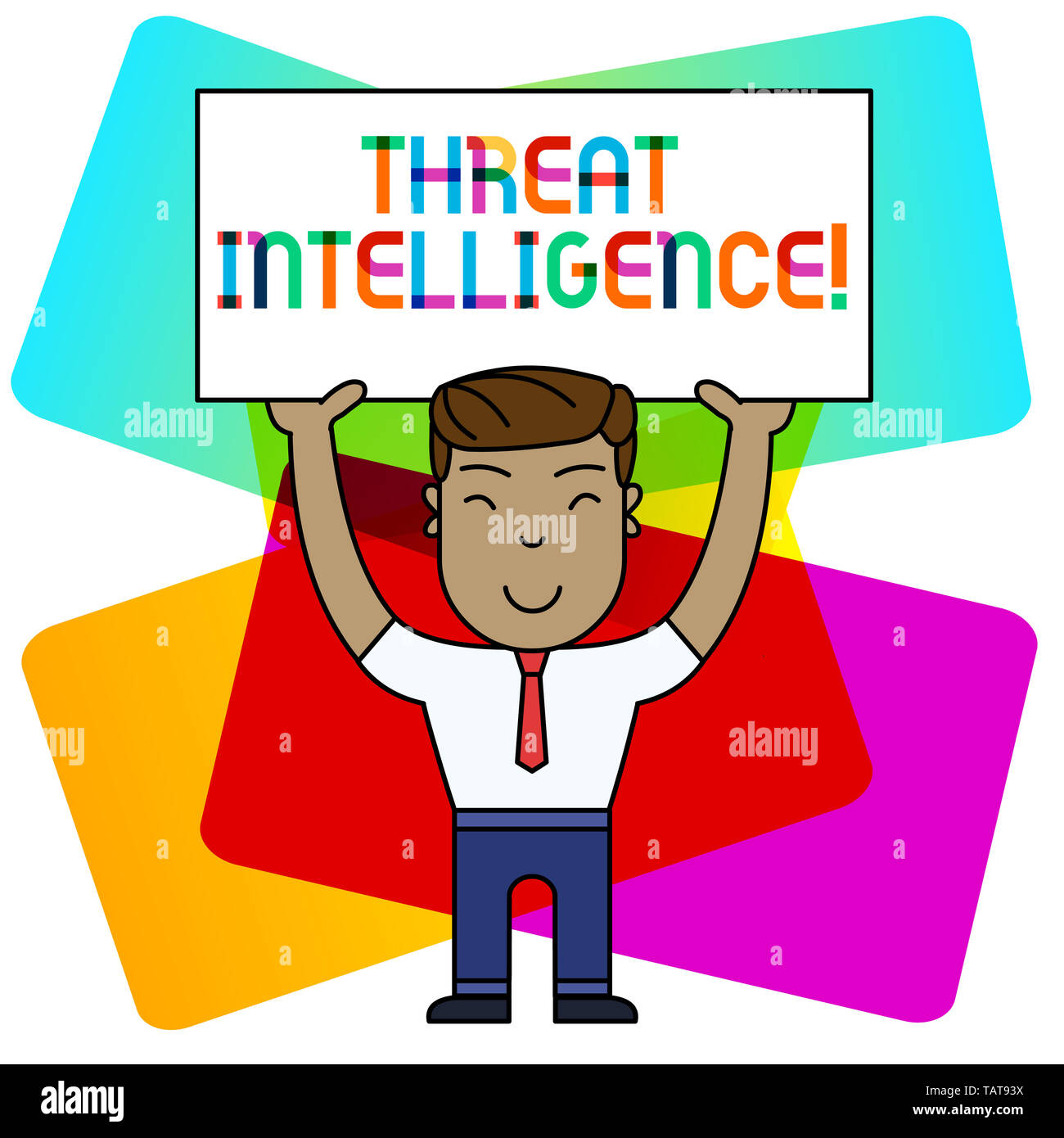 Safety critical information warning Cut Out Stock Images & Pictures - Alamy