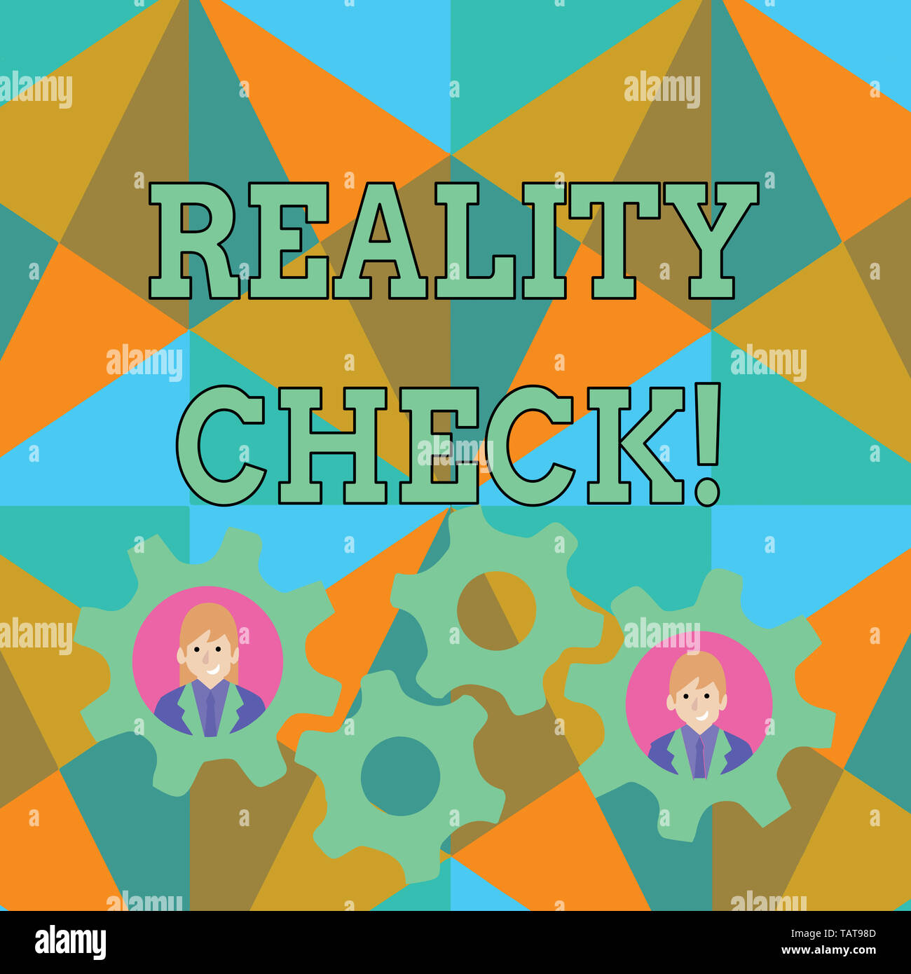 Reality check road sign hi-res stock photography and images - Alamy