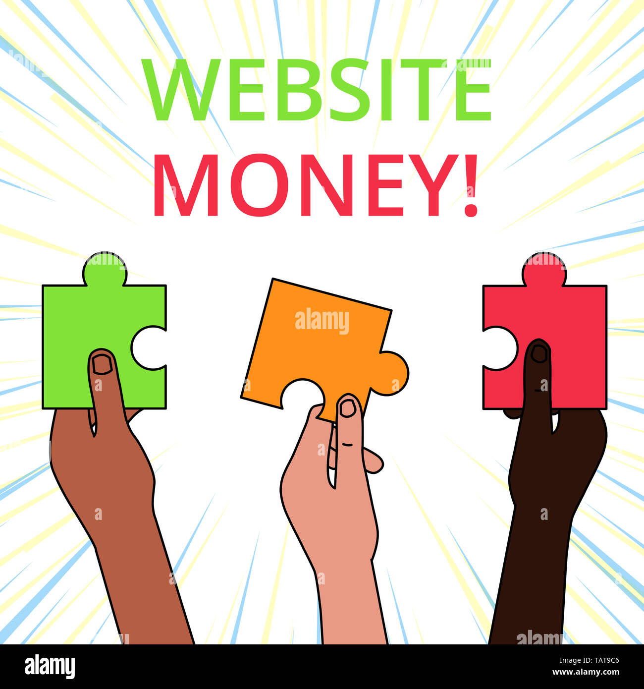 Conceptual hand writing showing Website Money. Concept meaning Refers ...