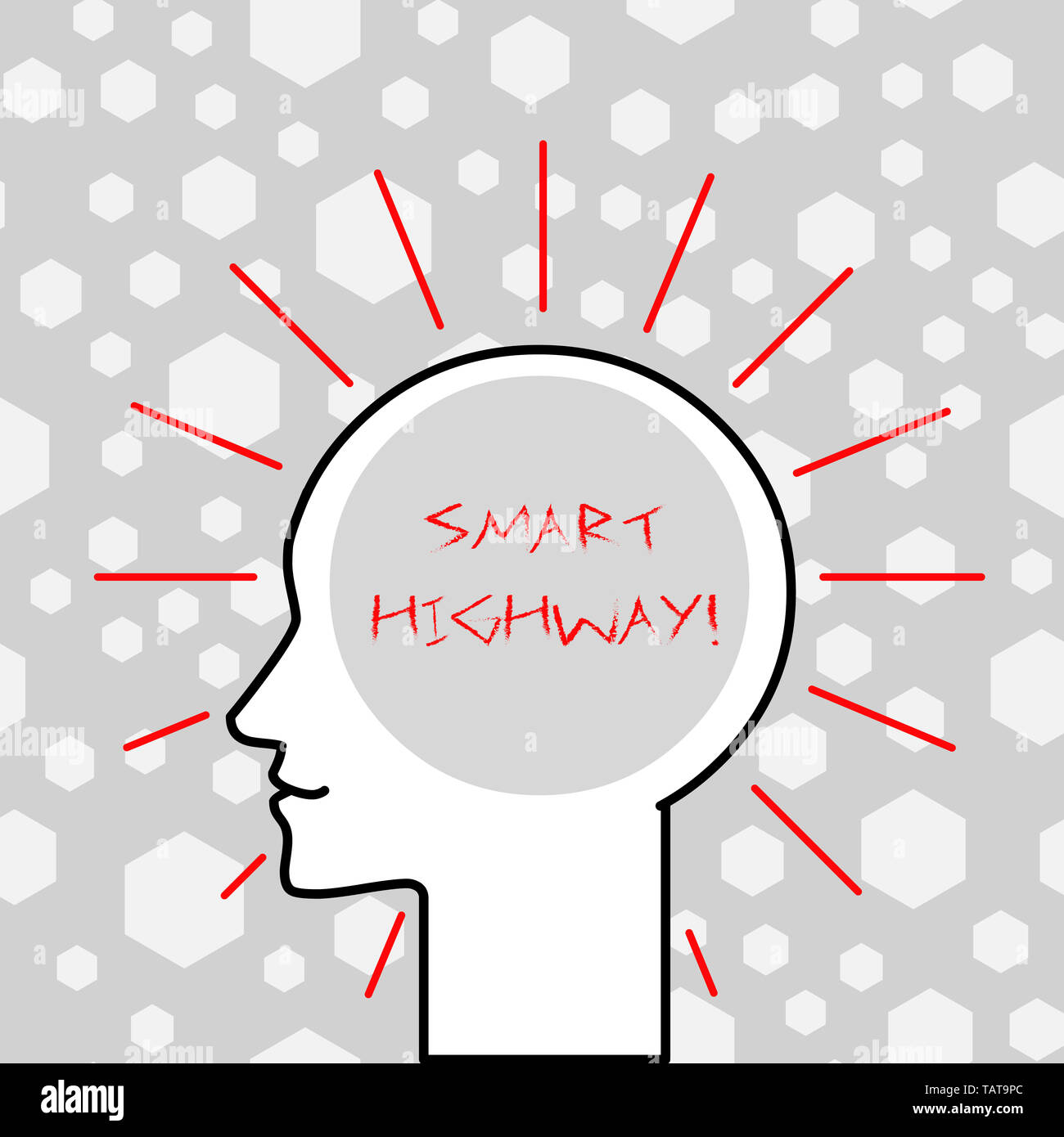 Writing note showing Smart Highway. Business concept for Highways that ...