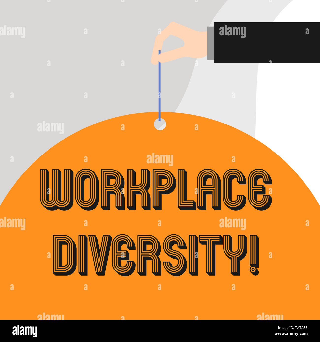 Text sign showing Workplace Diversity. Business photo showcasing ...