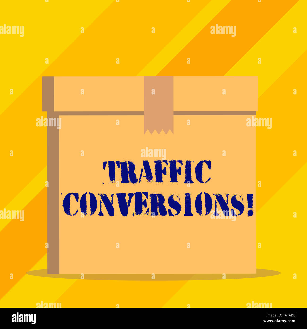 Writing note showing Traffic Conversions. Business concept for visitor ...