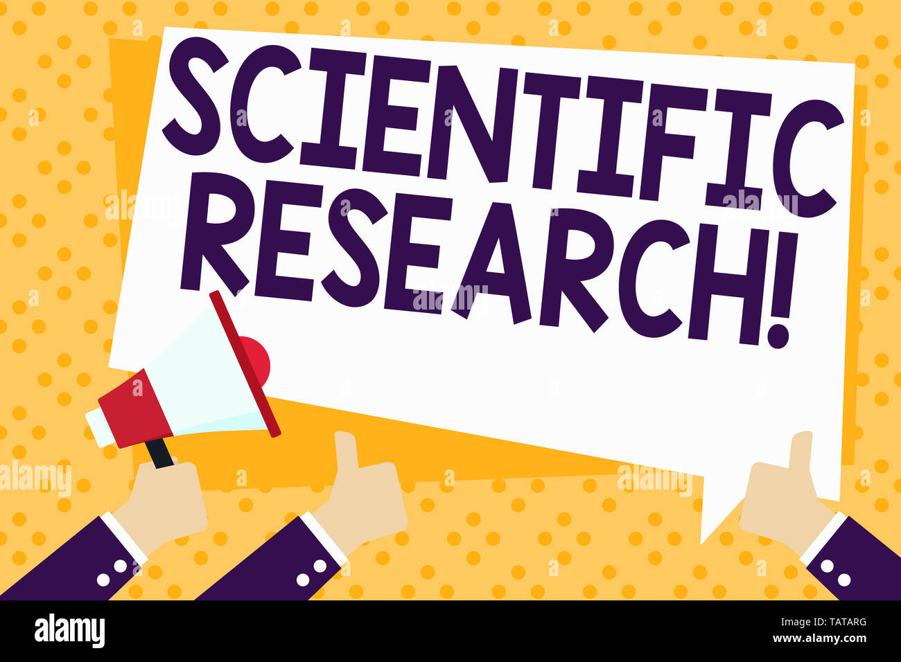 Writing note showing Scientific Research. Business concept for ...