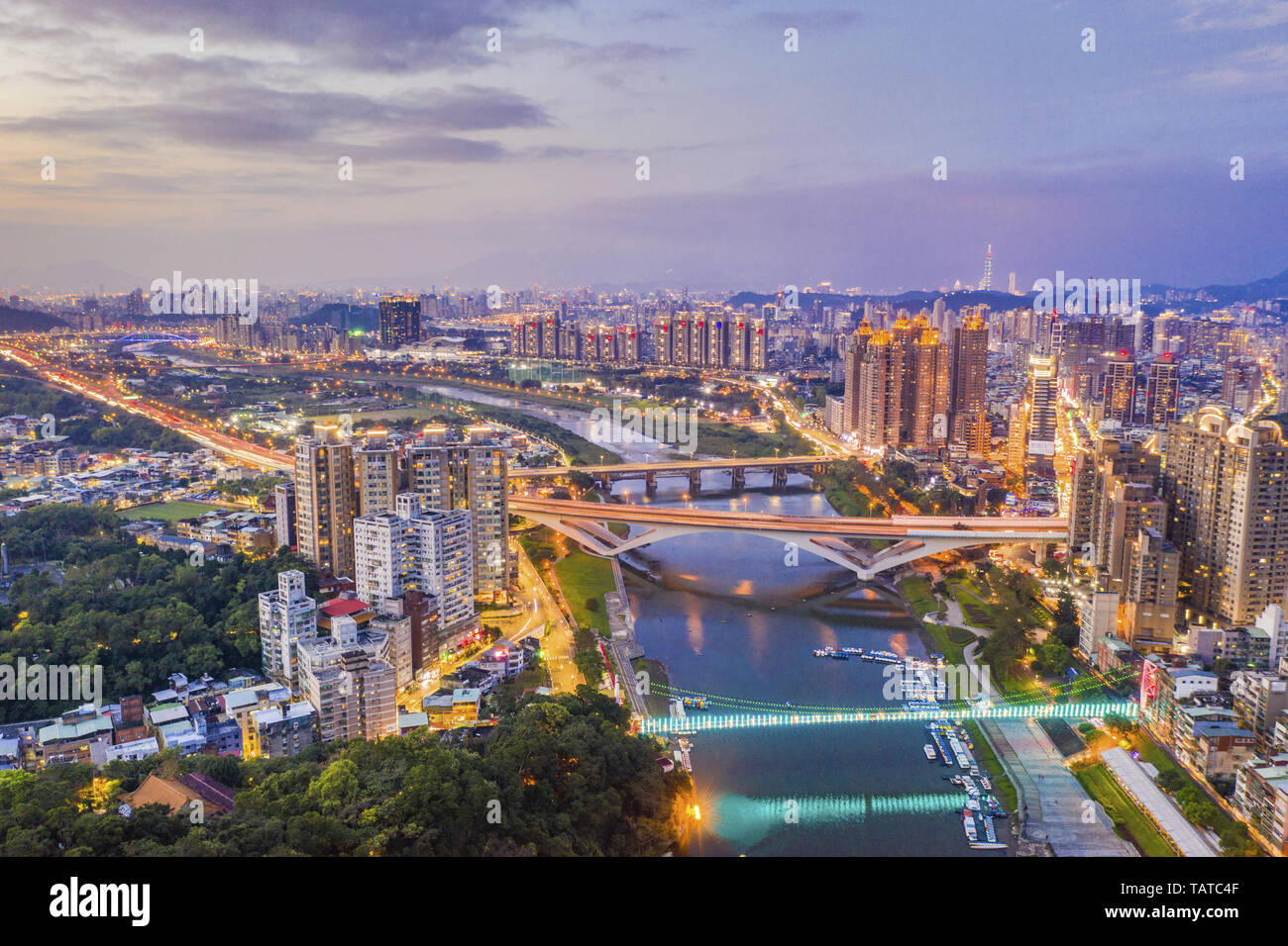 The Bitan bridge Stock Photo - Alamy