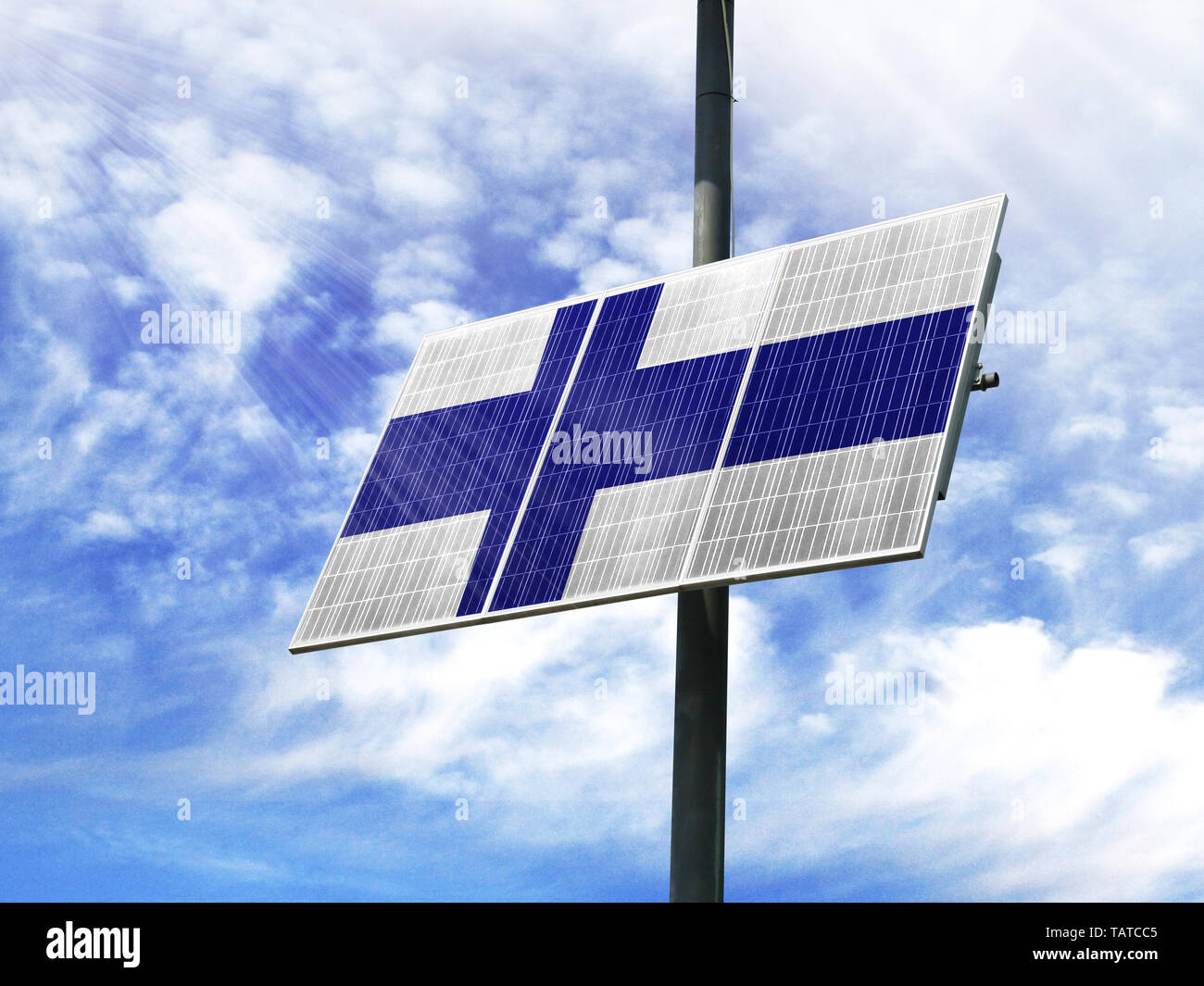 Solar panels finland hi-res stock photography and images - Alamy