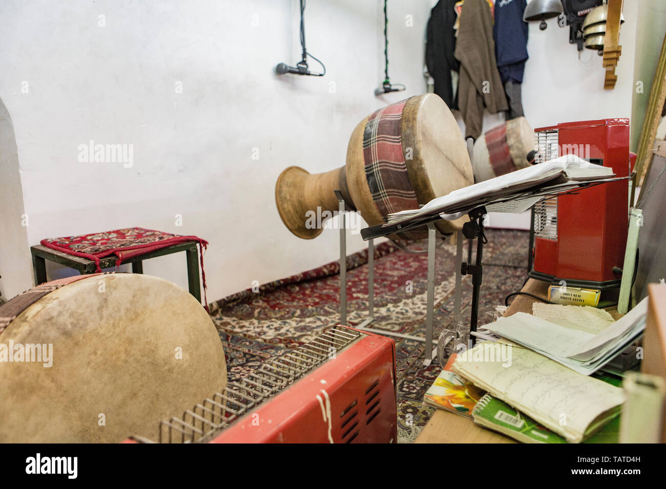 Traditional Sport or Varzesh-e bastani, Zurkhane, Kashan, Iran Stock ...