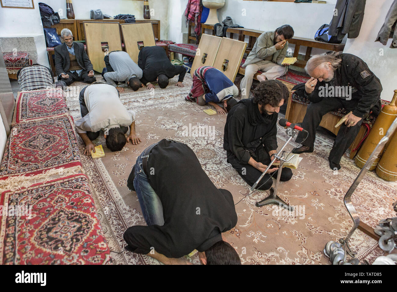 Traditional Sport or Varzesh-e bastani, Zurkhane, Kashan, Iran Stock ...