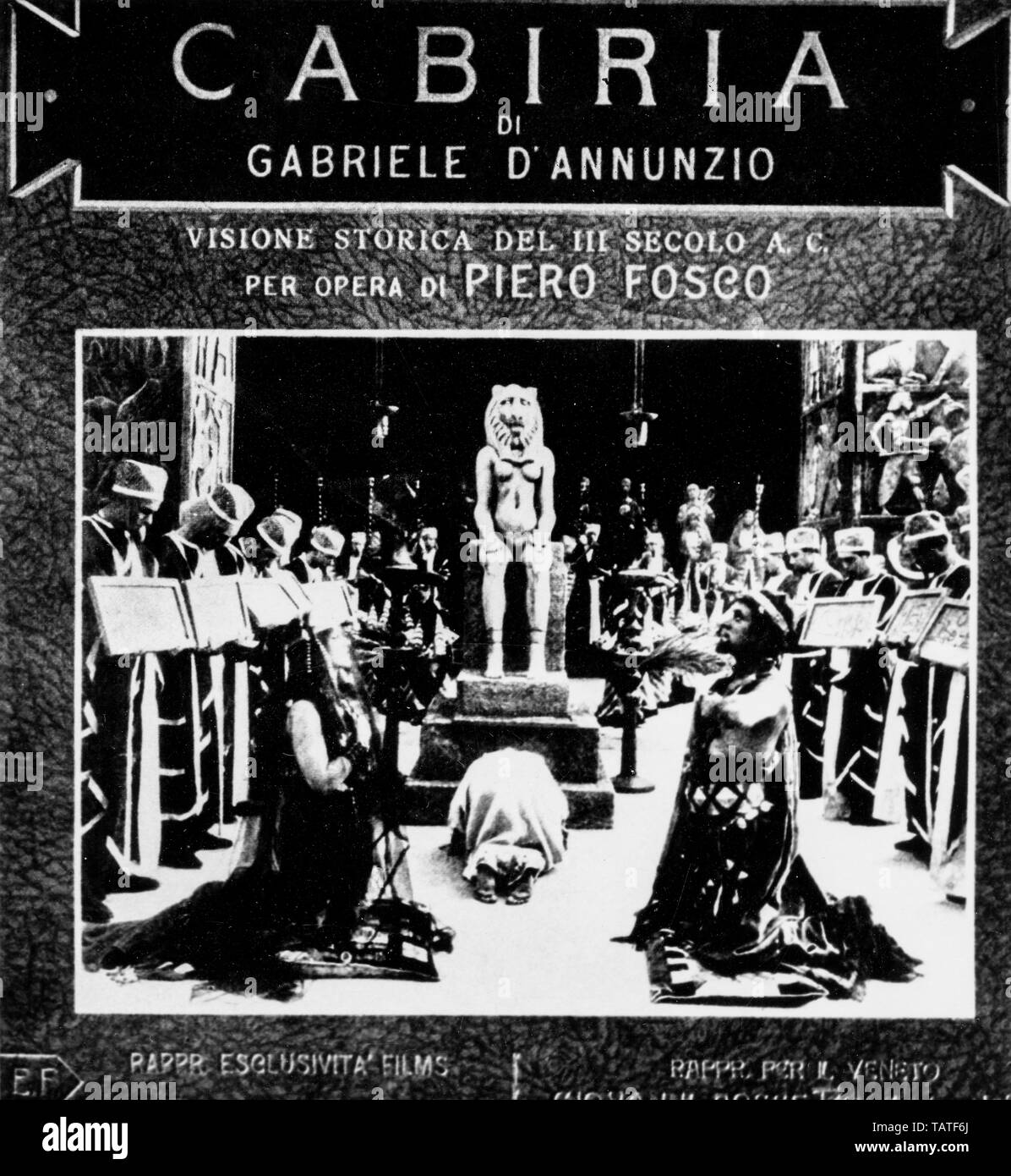 Cabiria 1914 hi-res stock photography and images - Alamy