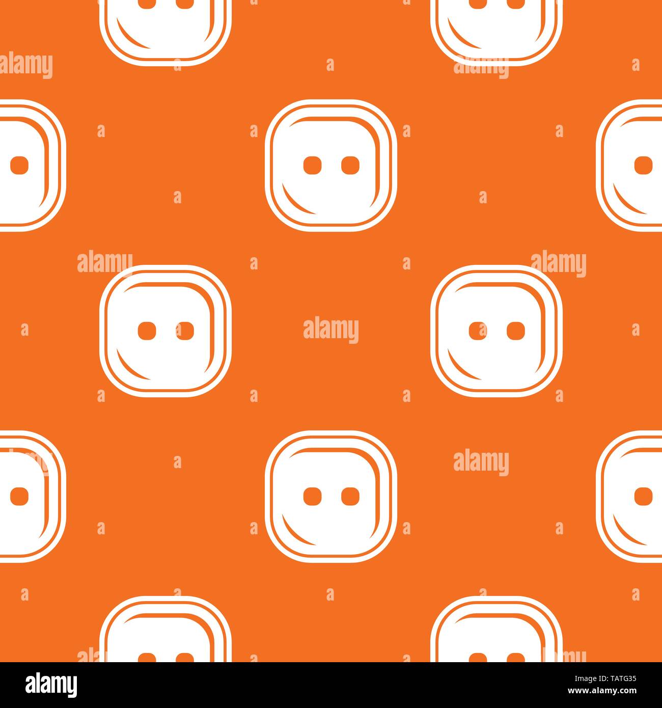Craft button pattern vector orange Stock Vector Image & Art - Alamy