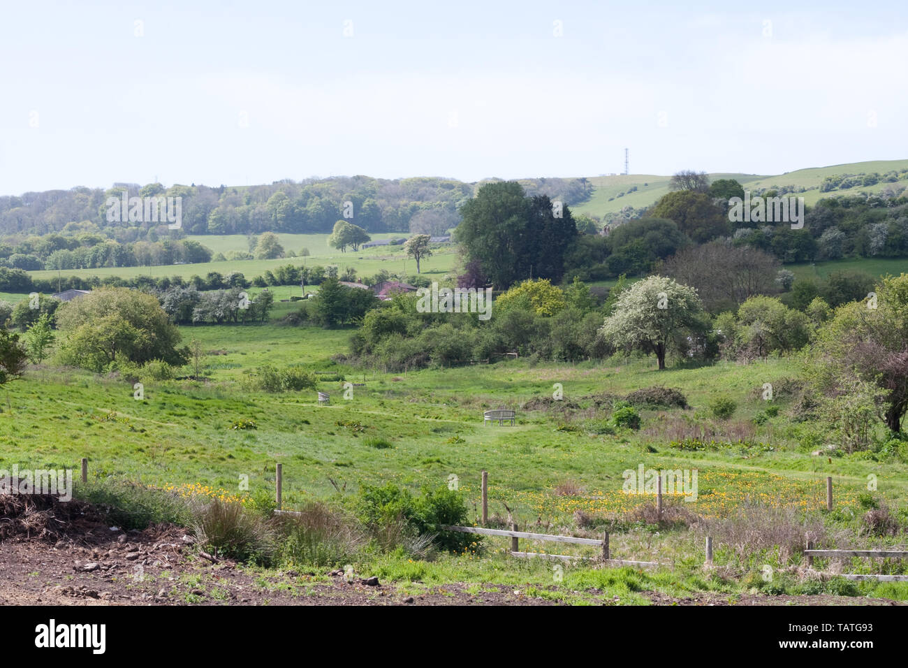 Isle Of Wight Countryside High Resolution Stock Photography and Images ...