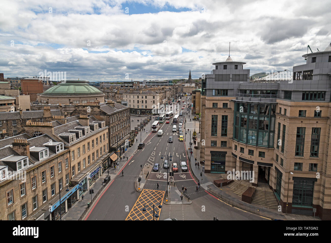 Edinburgh aerial hi-res stock photography and images - Alamy