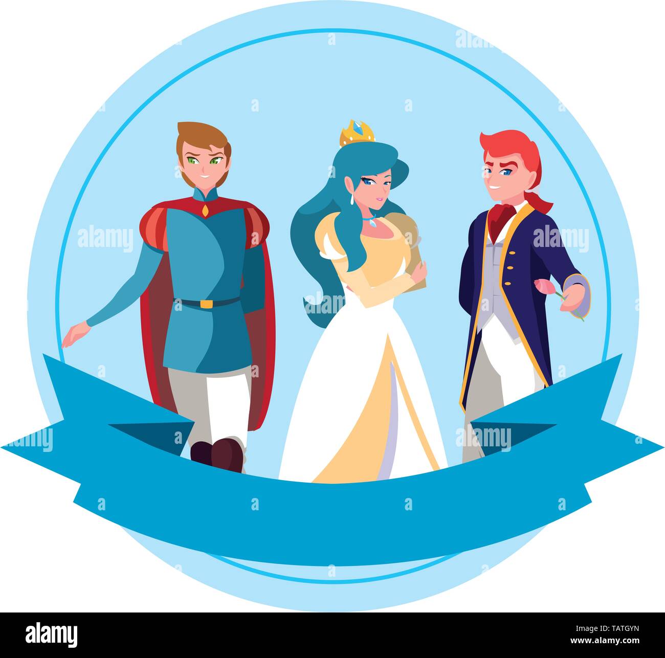 Cinderella fairy tale characters Stock Vector Images - Alamy