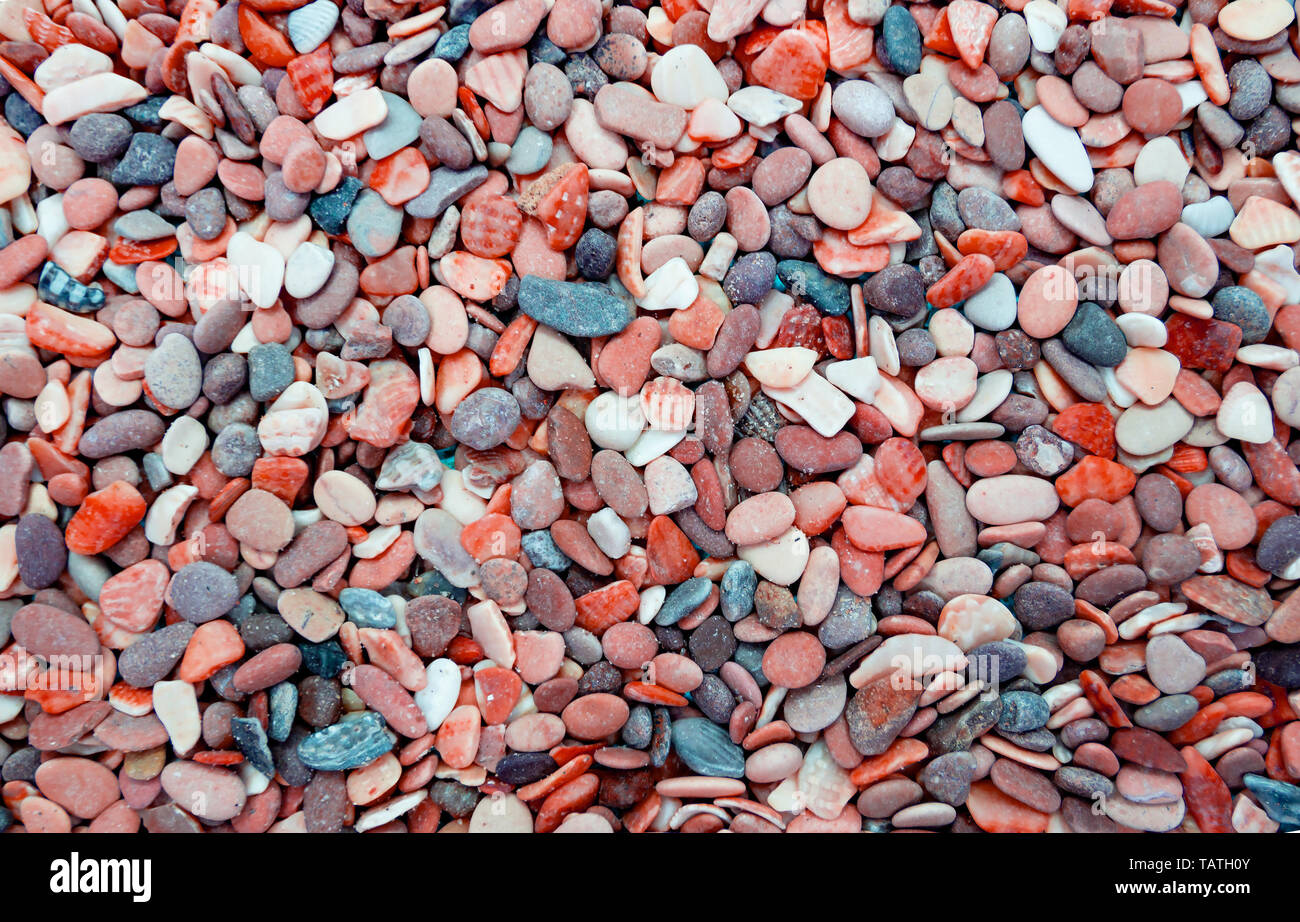 Smooth pebble background from a beach shore Stock Photo - Alamy
