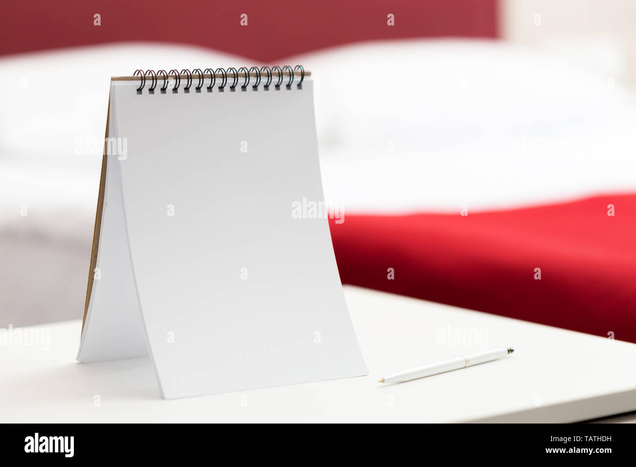 notes in a hotel room Stock Photo - Alamy