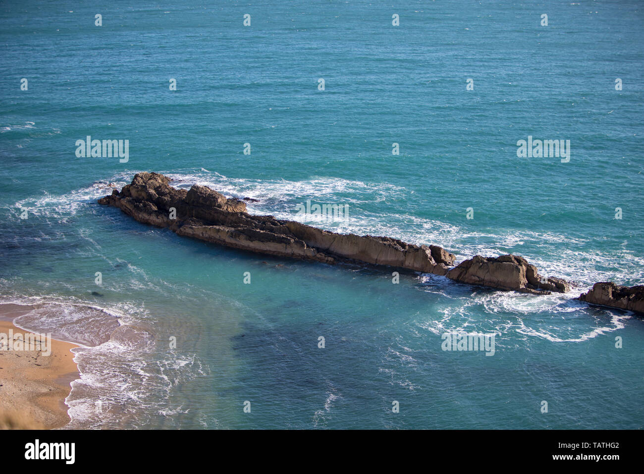 Aerial view durdle door hi-res stock photography and images - Alamy
