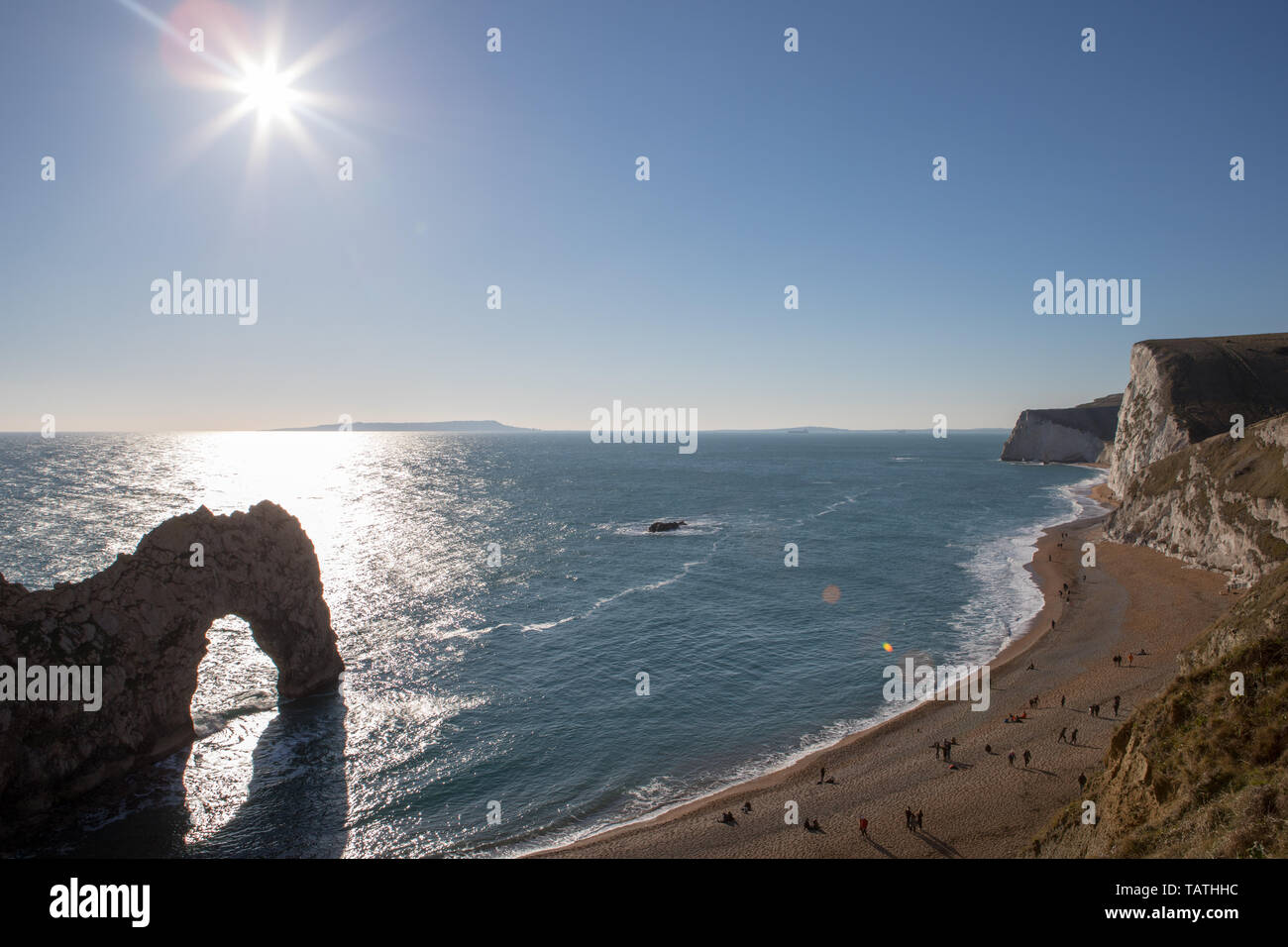 Cliff Top Durdle Door Stock Photos & Cliff Top Durdle Door Stock Images ...