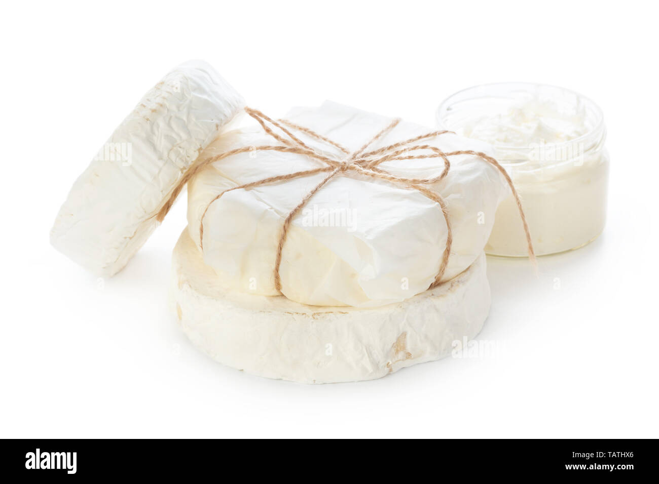 mix cheese isolated on white Stock Photo - Alamy