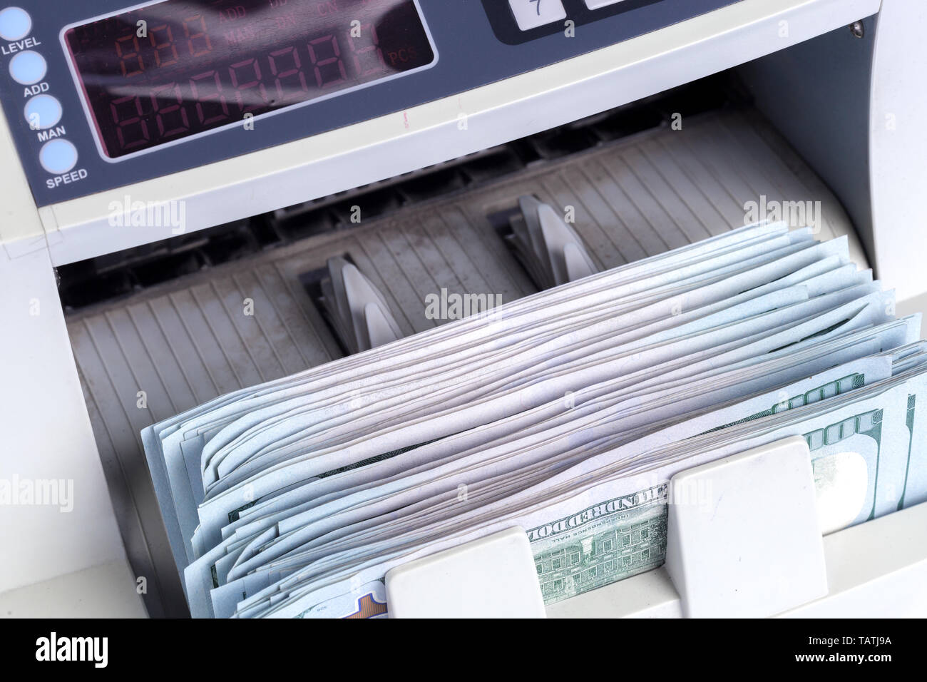 calculating machine close up Stock Photo - Alamy