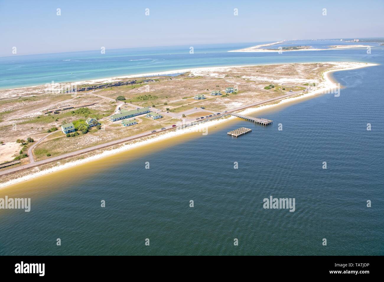 Fort pickens florida aerial hi-res stock photography and images - Alamy