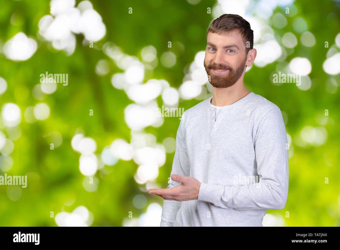 Portrait of happy smiling man Stock Photo - Alamy