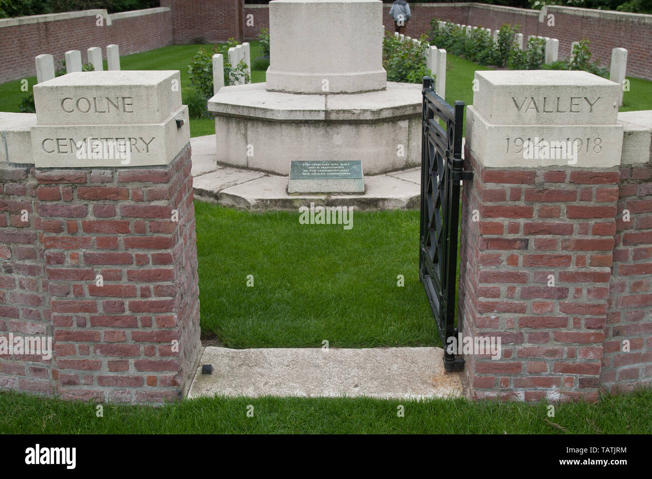 cemetery graveyard Ypres Ieper Belgium Stock Photo - Alamy