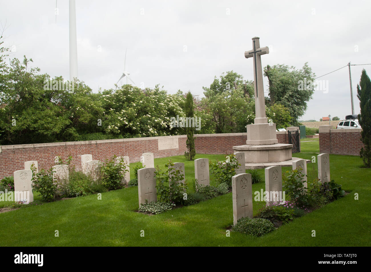 Ww1 graveyard hi-res stock photography and images - Alamy