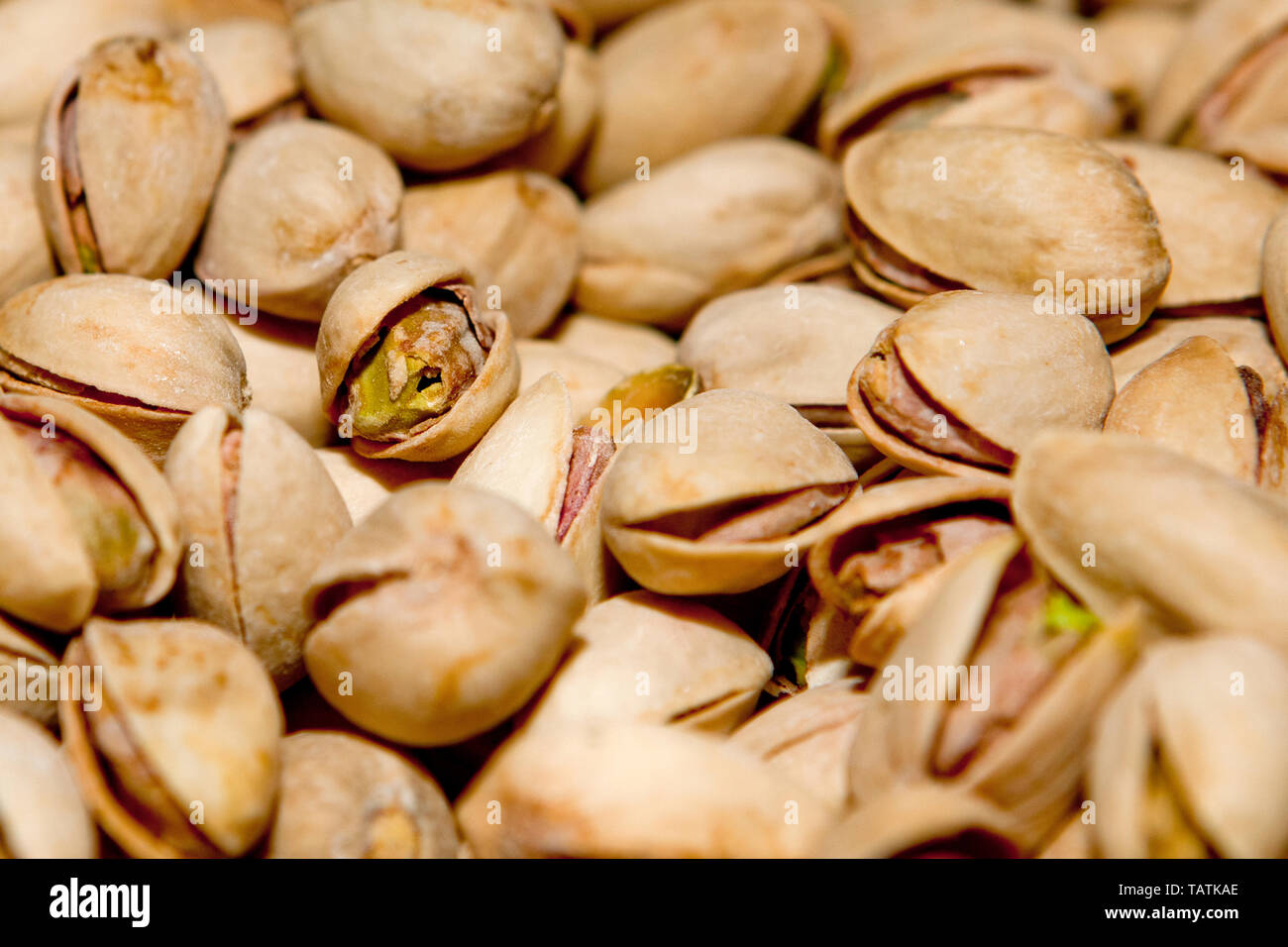 Pistachio texture. Nuts. Green fresh pistachios as texture Stock Photo ...