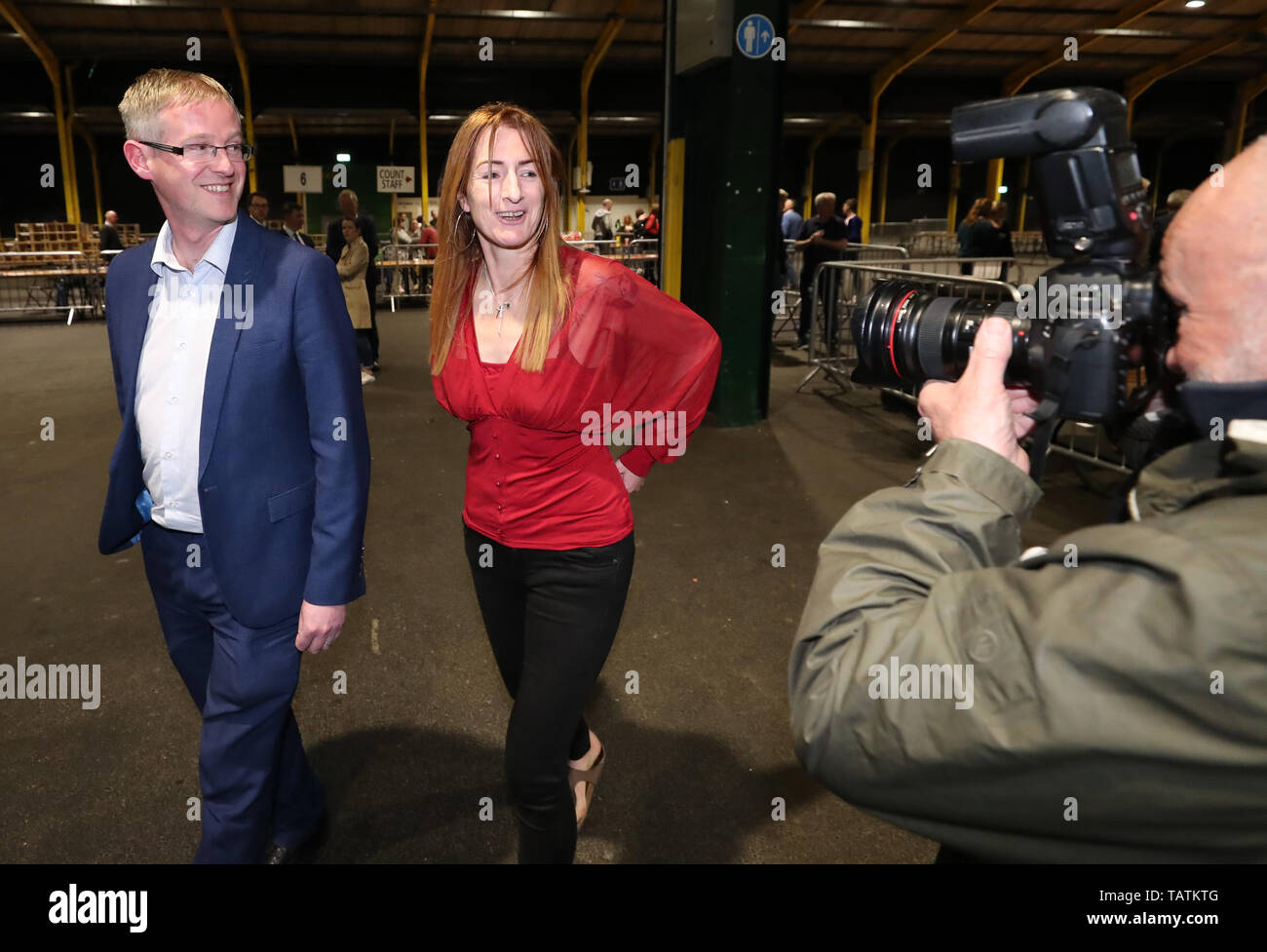 Independents 4 Change candidate Clare Daly and her legal advisor Gareth ...
