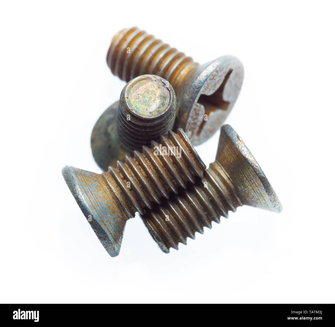 bolt isolated on white Stock Photo - Alamy