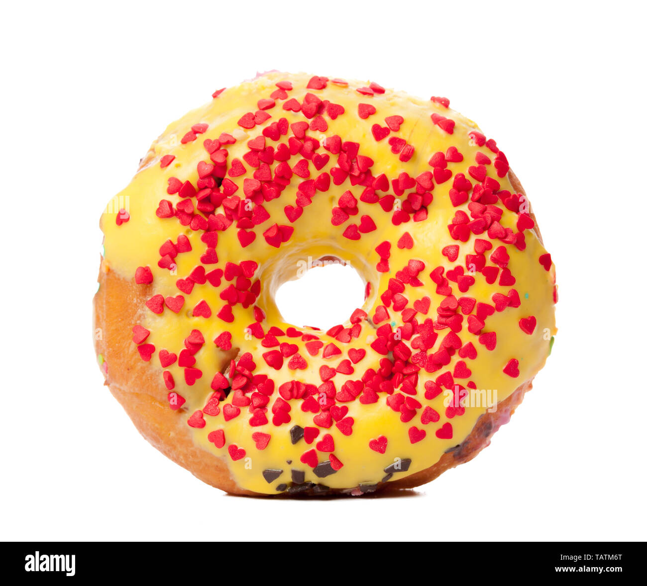 donut isolated on white Stock Photo - Alamy