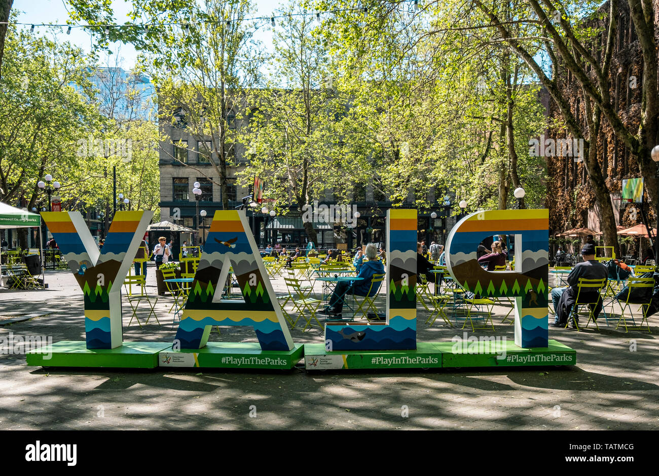 Seattle fun house hi-res stock photography and images - Alamy