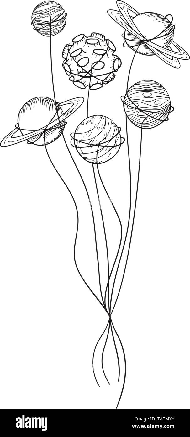 Astronaut in moon planets Black and White Stock Photos & Images - Alamy