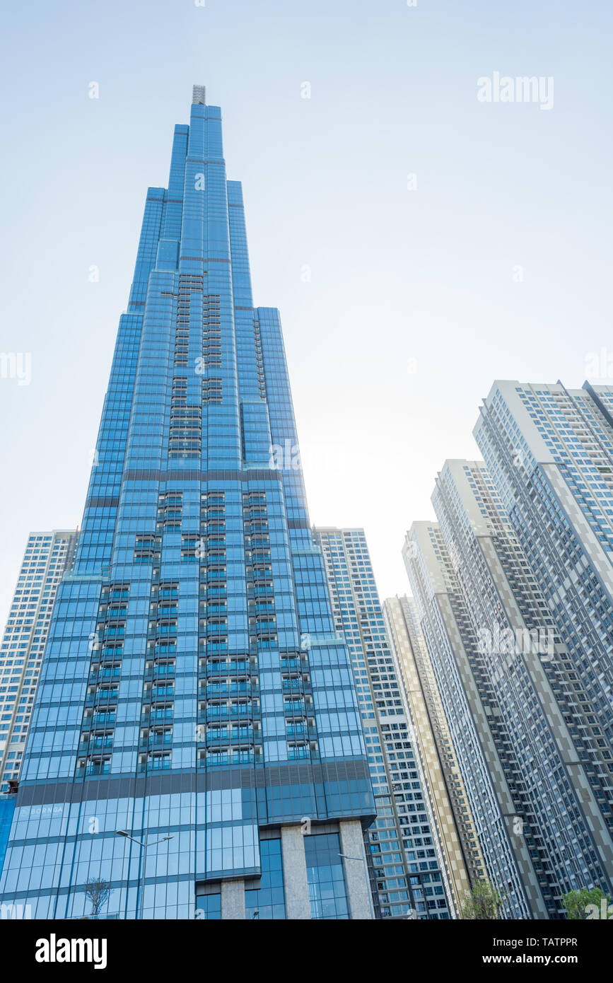 Ho Chi Minh City, Vietnam - February 19, 2019: Landmark 81, the tallest ...