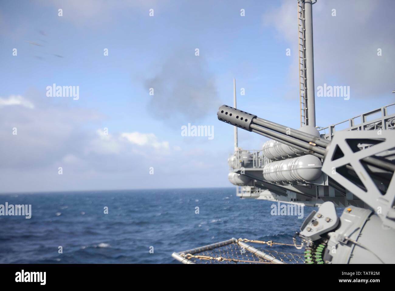 190525-N-VW723-0283 PACIFIC OCEAN (May 25, 2019) The aircraft carrier ...
