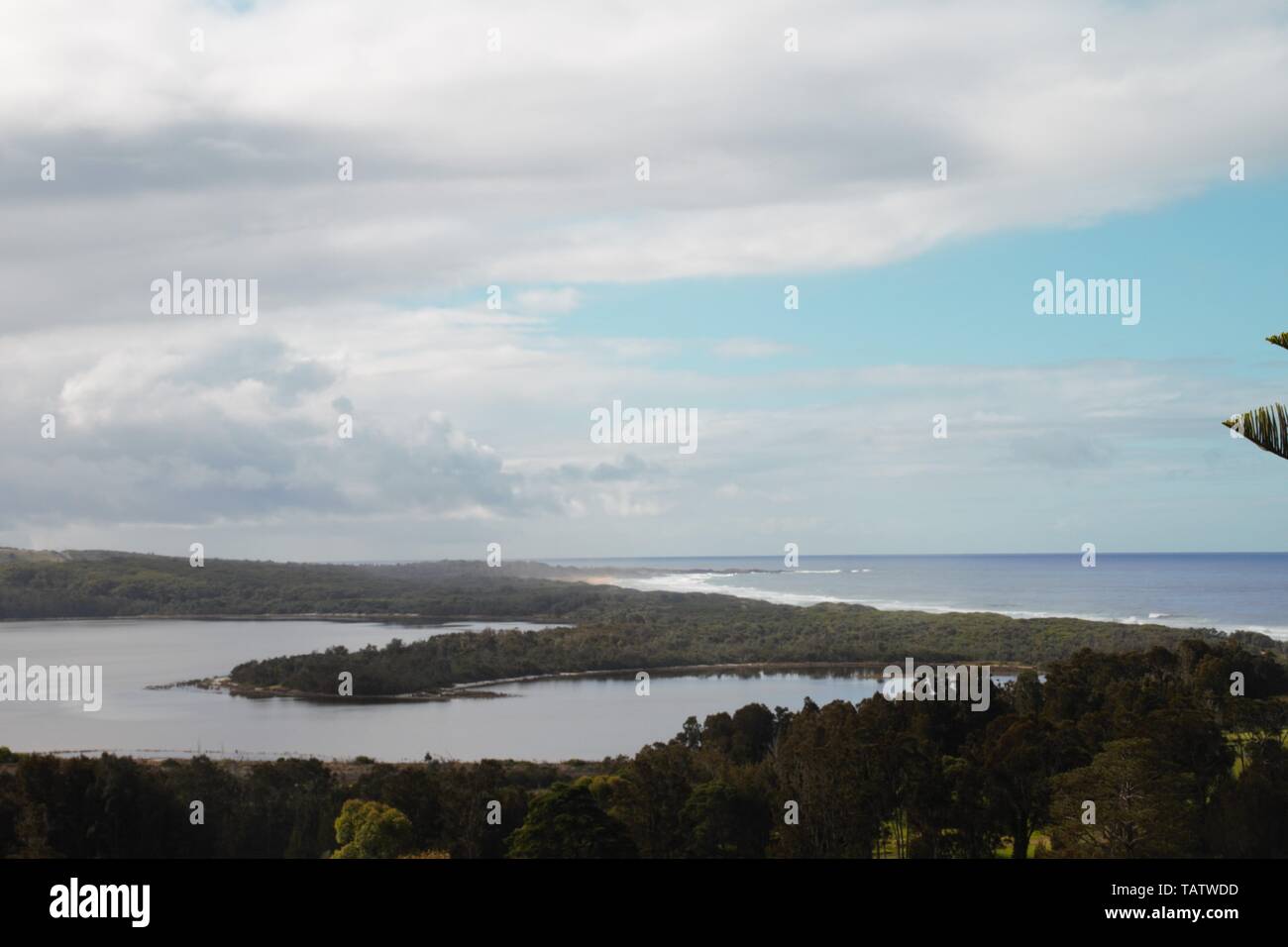 Beautiful landscape view over the Australian ocean Stock Photo - Alamy