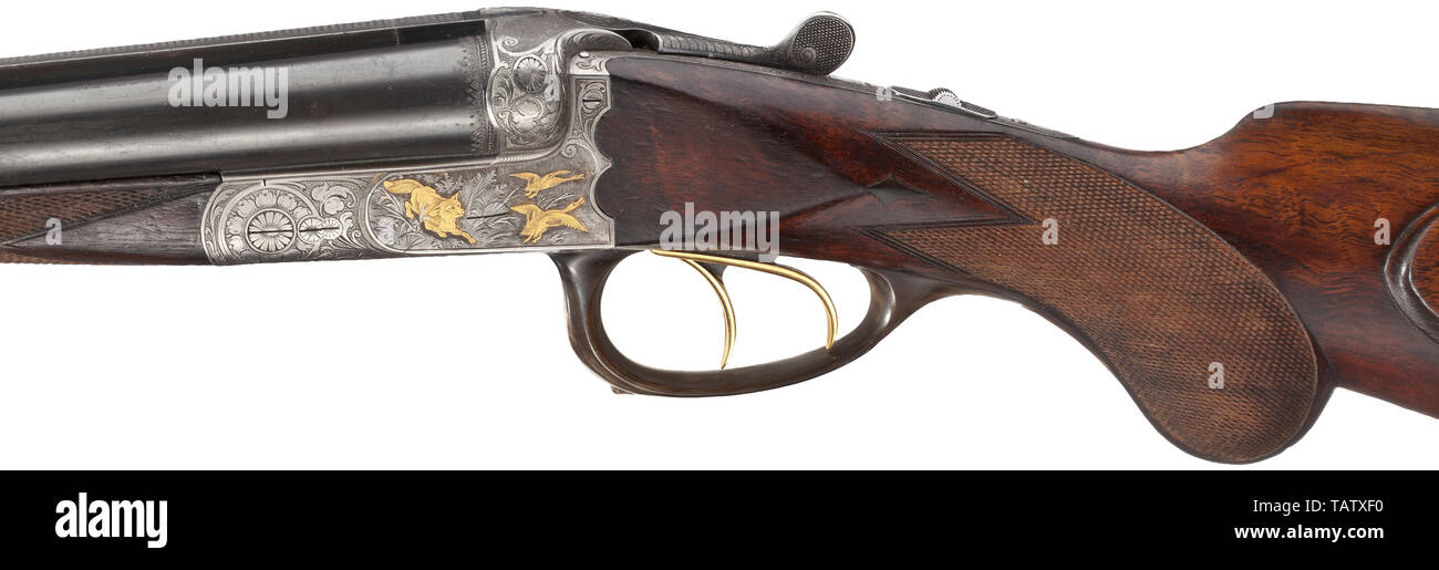 LONG ARMS, MODERN HUNTING WEAPONS, double-barrelled shotgun Heinrich ...