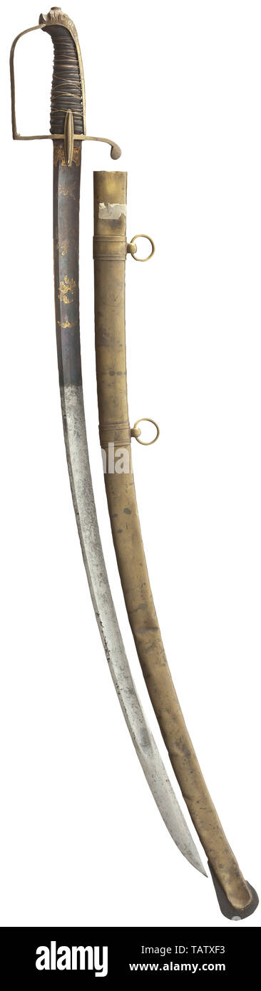 An officer's cavalry sabre hi-res stock photography and images - Alamy