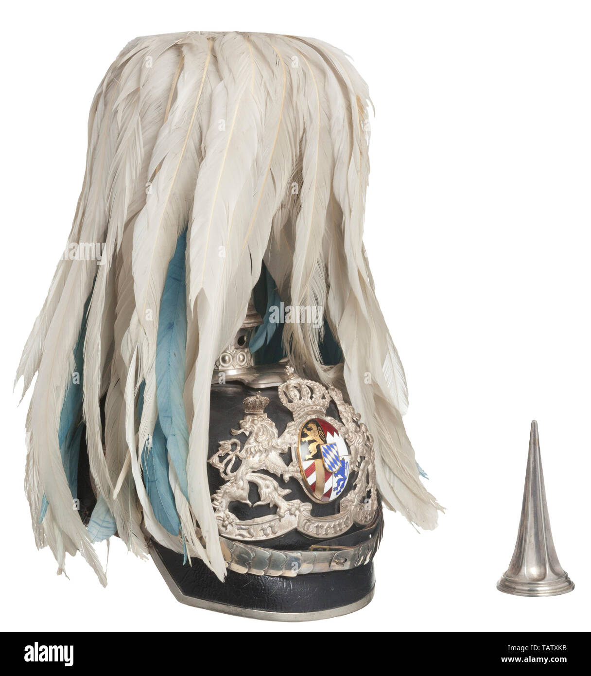 Silver pickelhaube hi-res stock photography and images - Alamy