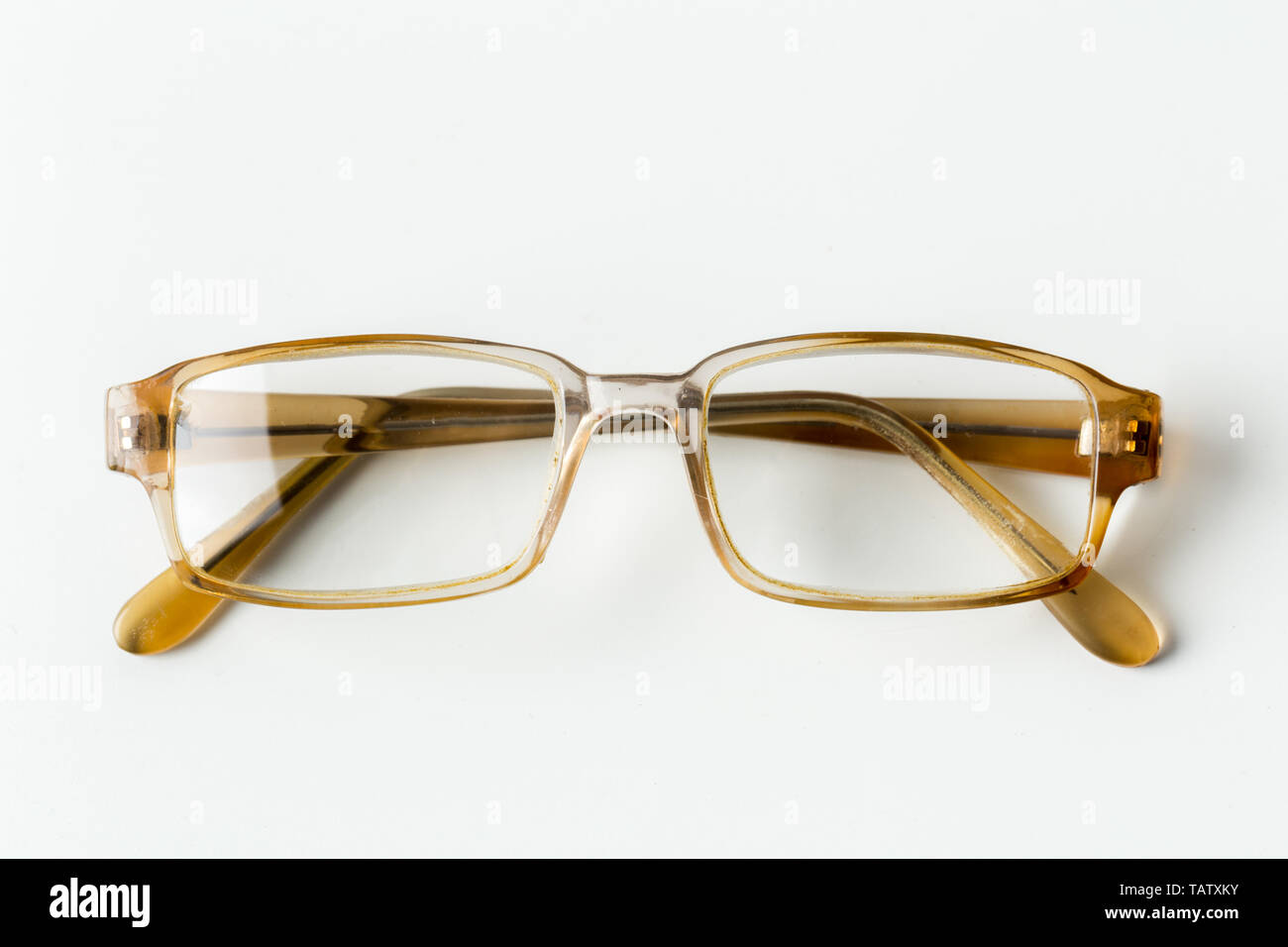 eyeglasses isolated on white Stock Photo - Alamy