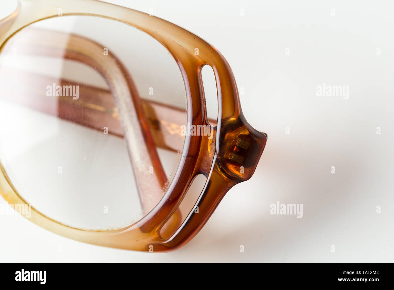 eyeglasses isolated on white Stock Photo - Alamy