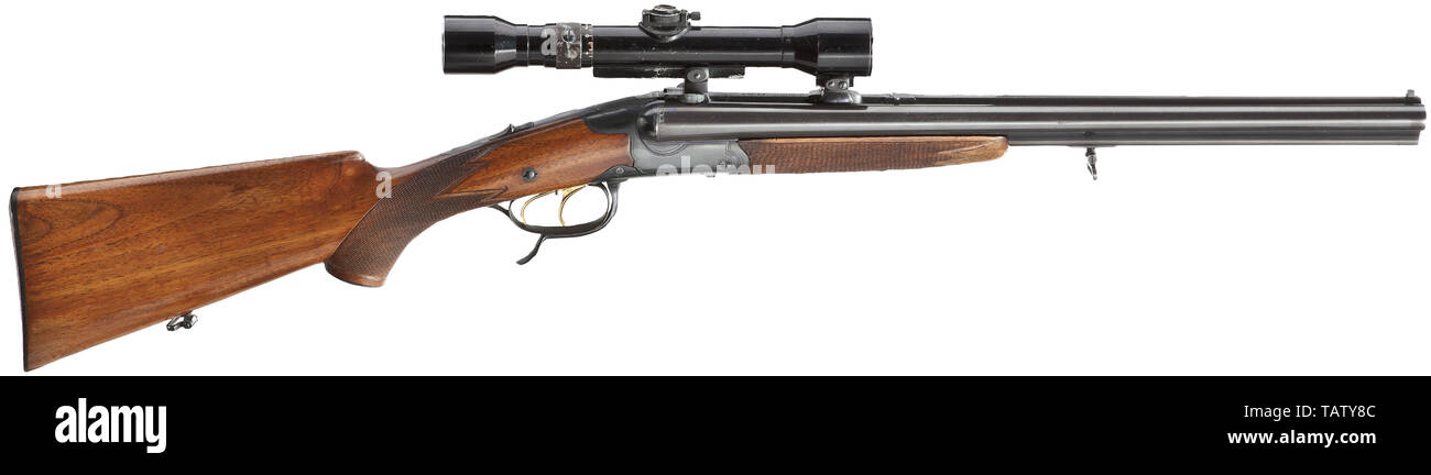 LONG ARMS, MODERN HUNTING WEAPONS, lever-action drilling combination ...