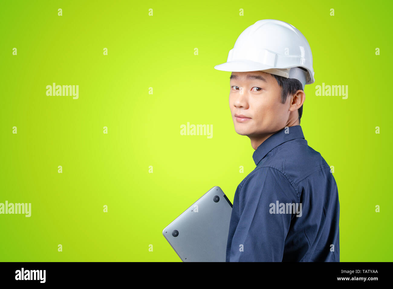 Handsome young asian man architect Stock Photo - Alamy