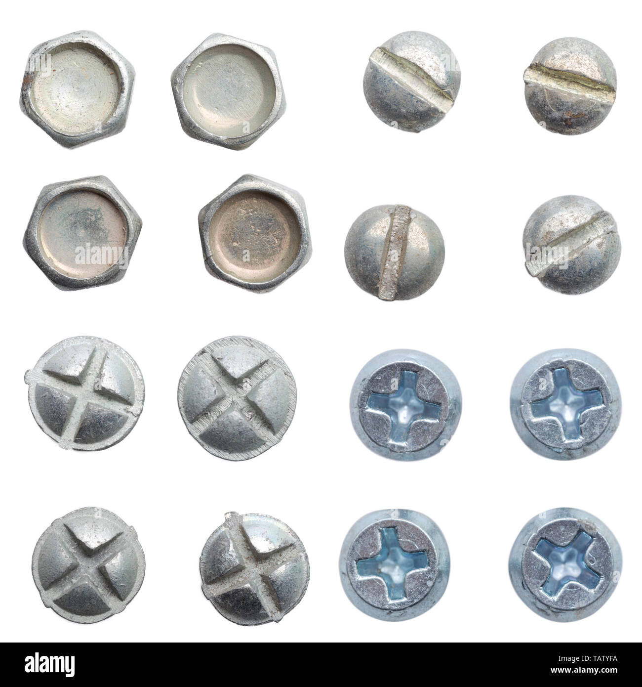 work tools isolated on white Stock Photo - Alamy