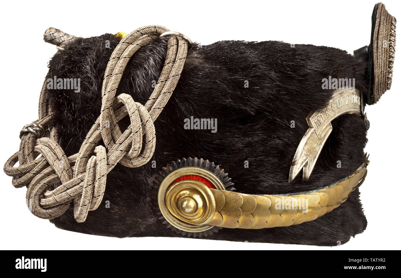 Fur cap officers hussar regiment hi-res stock photography and images ...