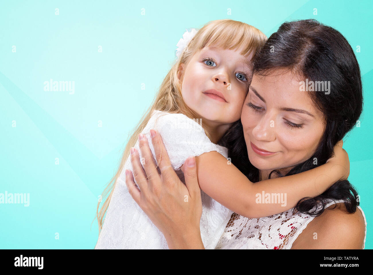 Happy mother and child girl Stock Photo - Alamy