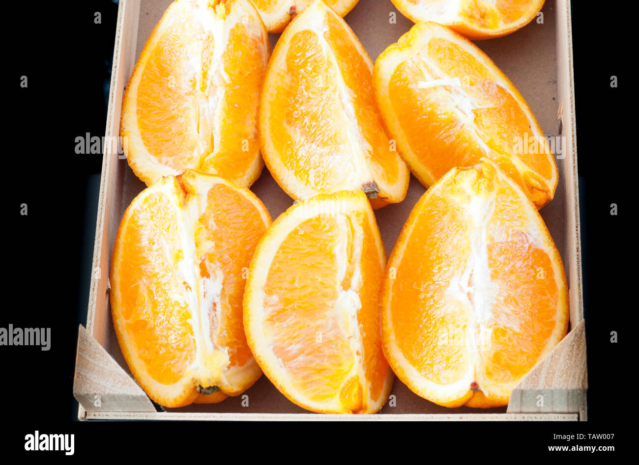 Fruits wedges hi-res stock photography and images - Alamy